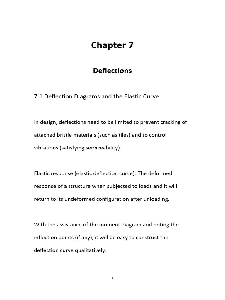 Chap 7 | PDF | Elasticity (Physics) | Structural Engineering