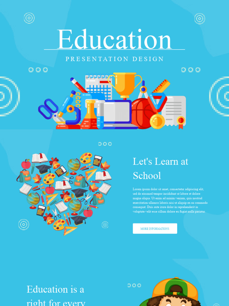 Colorful Illustrated Education Presentation - 2024 | PDF