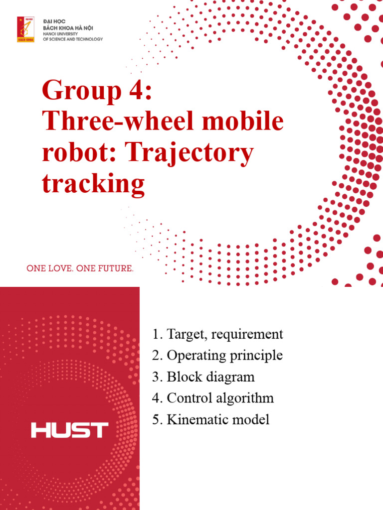 Three-Wheel Robot Trajectory Tracking | PDF | Kinematics | Mechanical Engineering