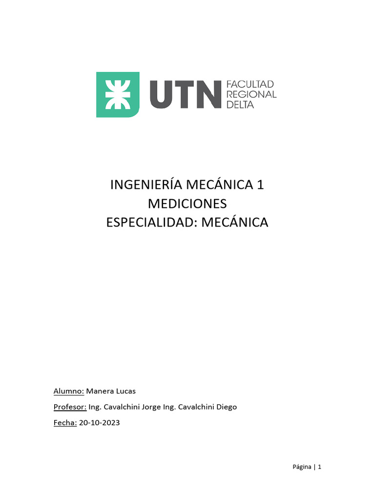 Mediciones 2.0 | PDF | Ingeniería