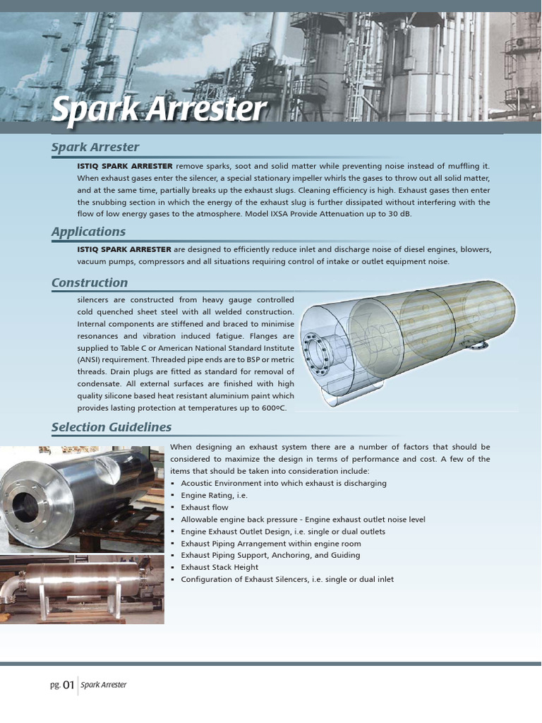 2506 - Spark Arrestor | Download Free PDF | Engines | Exhaust Gas