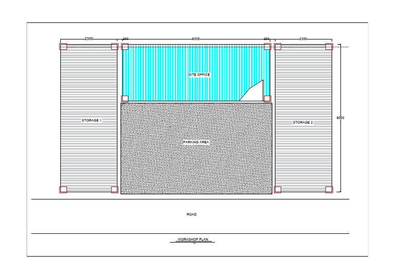 Denah Workshop Model | PDF