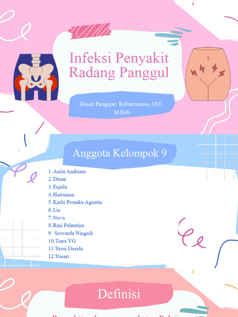 Kel.9 Infeksi Penyakit Radang Panggul | PDF