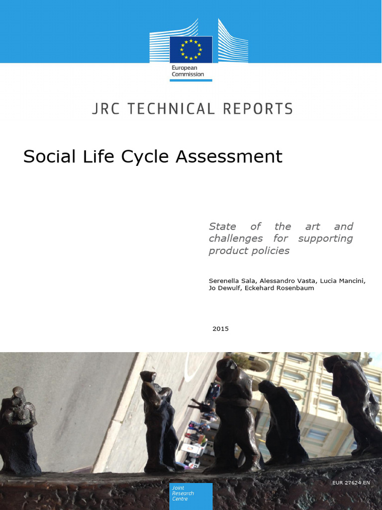 EC JRC Technical Report Sala Et Al. 2015 | PDF | Life Cycle Assessment ...