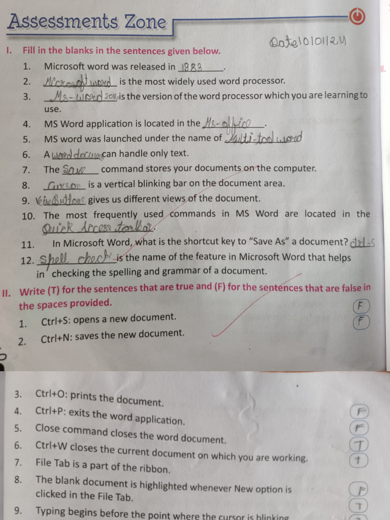 Chapter 8 (Short Questions) | PDF