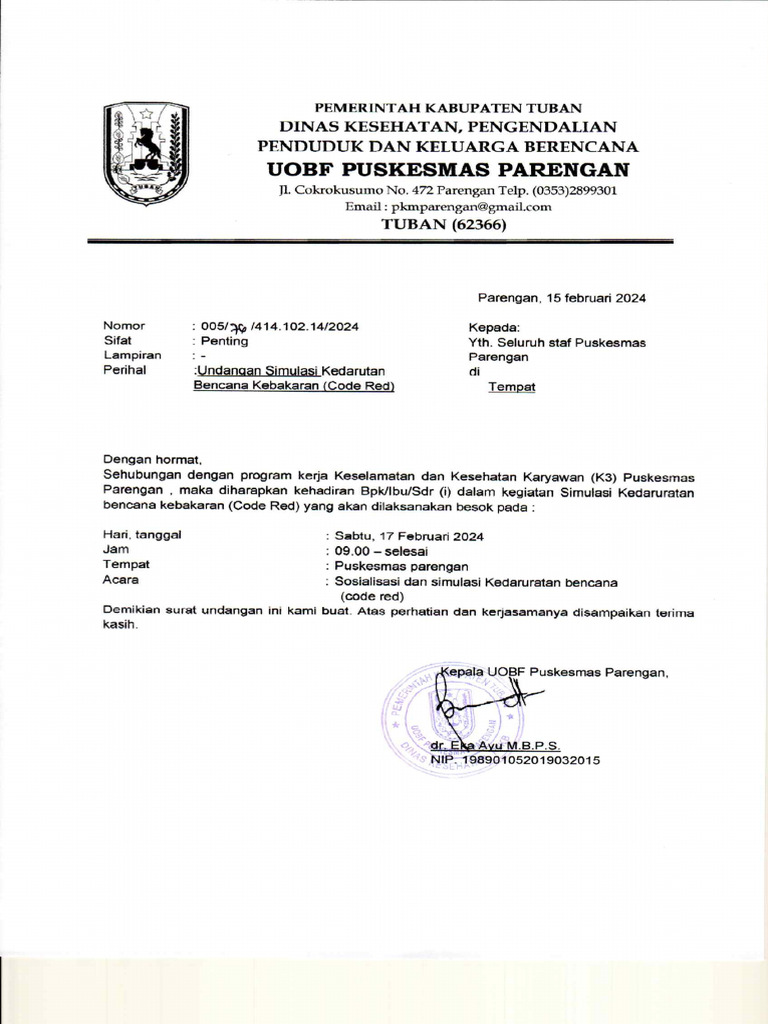 Code Red PKM Baru | PDF