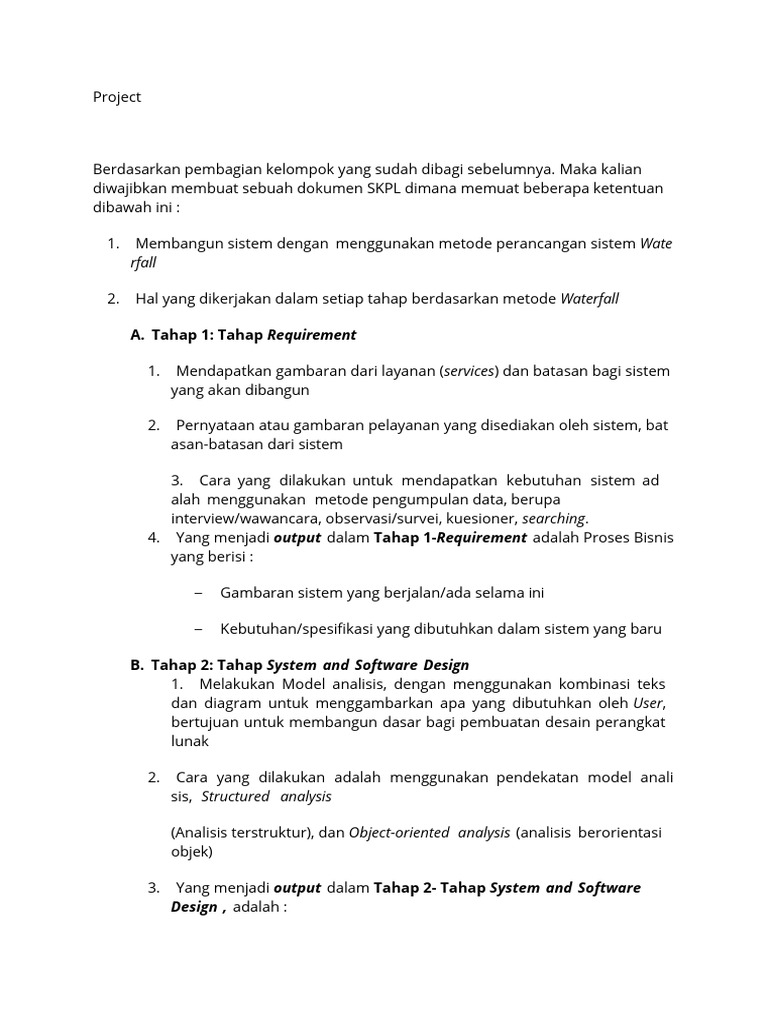 Soal Project ANSI | PDF | Komputer