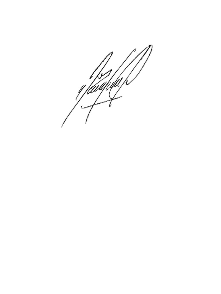 Firma y Huella en Color Negro | PDF