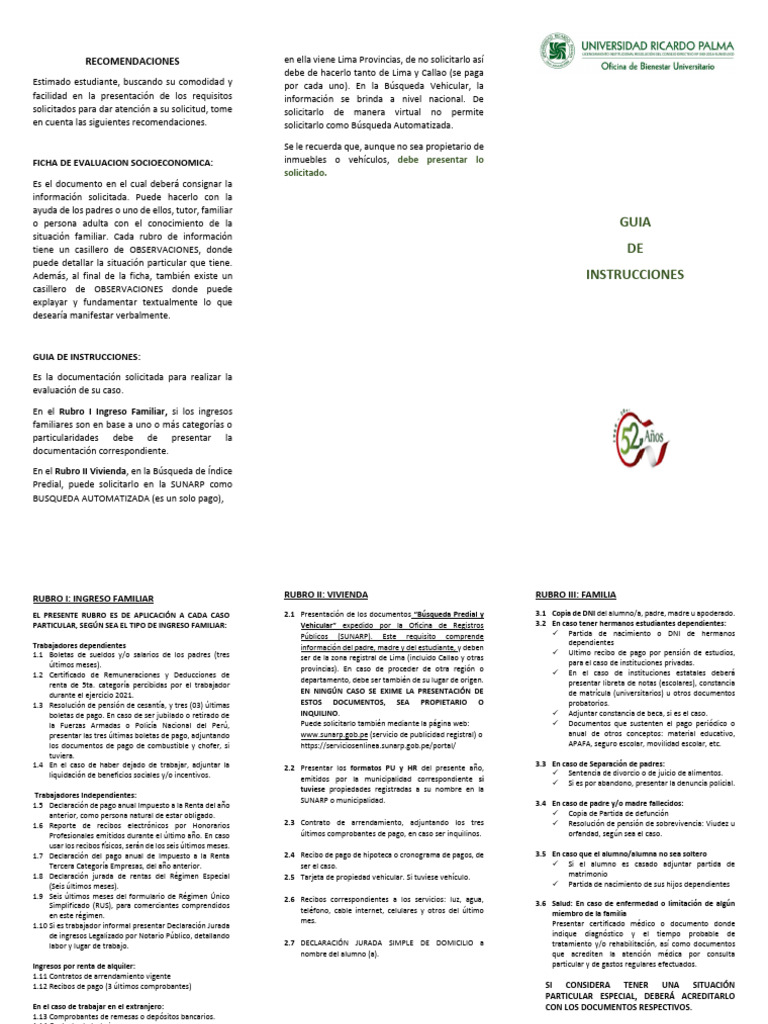 Guia de Instrucciones | PDF
