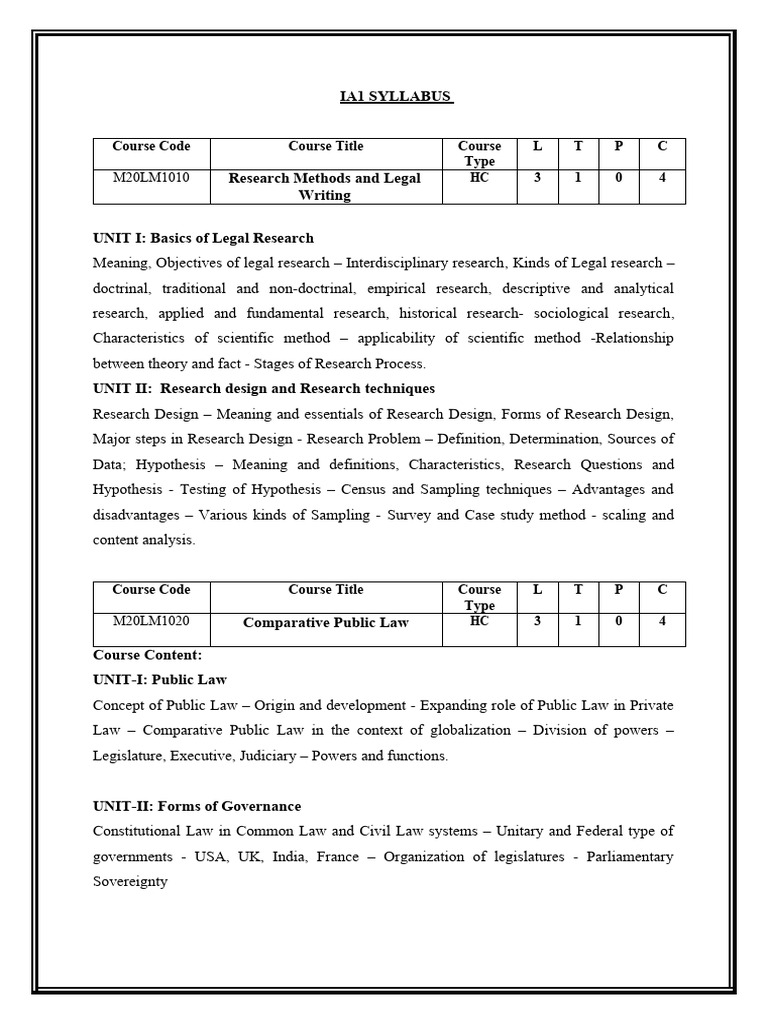 Law Course Syllabus Overview | PDF | Banks | Securities (Finance)