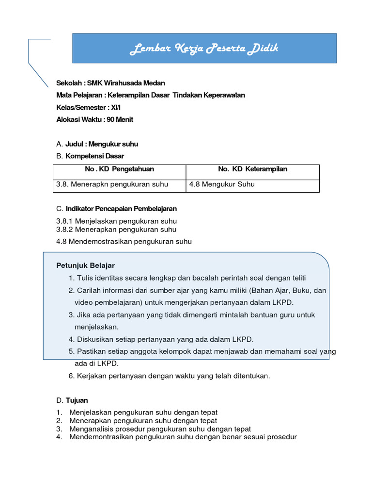 Lkpd Defin Pengukuran Suhu Pdf