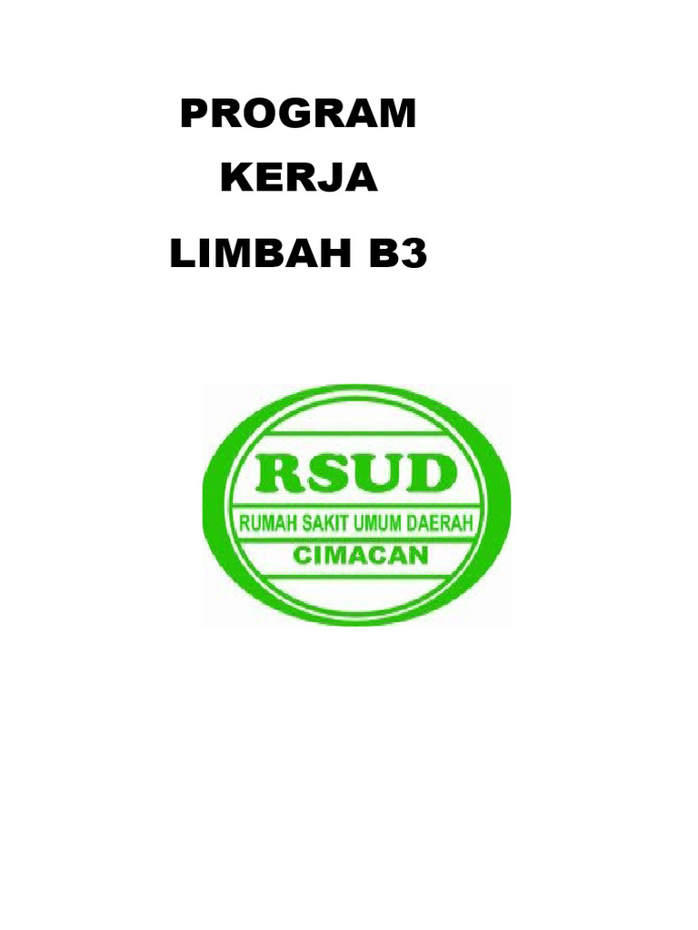 Program Limbah B3 2022 | PDF | Sains & Matematika