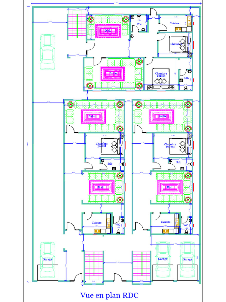 Vue en Plan RDC F2 | PDF