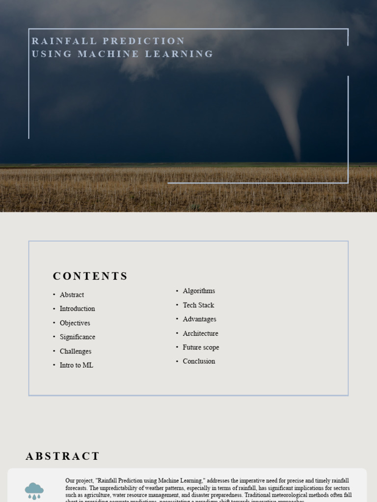 Rainfall | Download Free PDF | Machine Learning | Artificial Intelligence