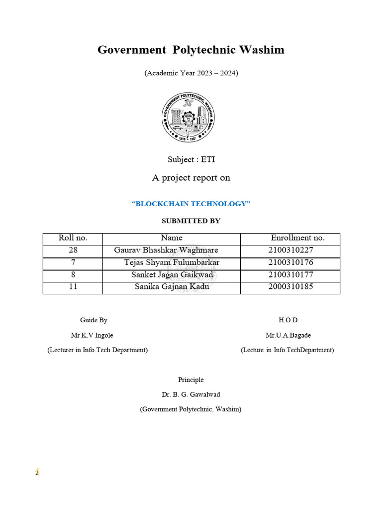 Eti Micro Project New | PDF | Bitcoin | Cryptocurrency