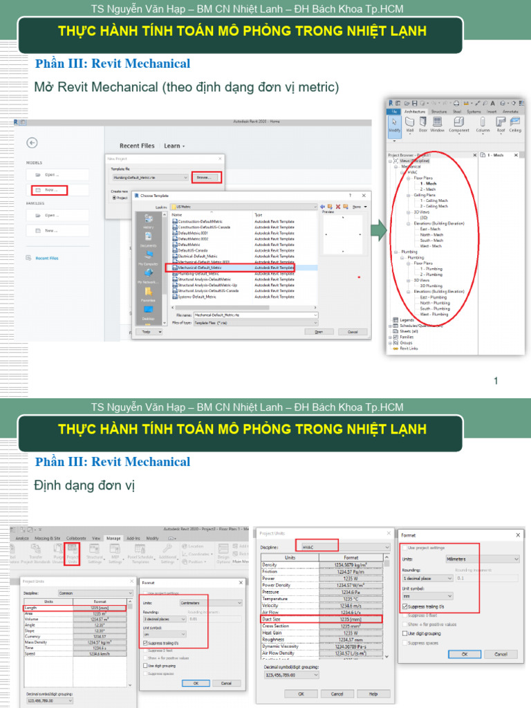 Phần III- Revit - Mechanical (3) | PDF
