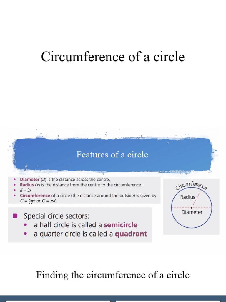 How to Calculate Circle Circumference | PDF