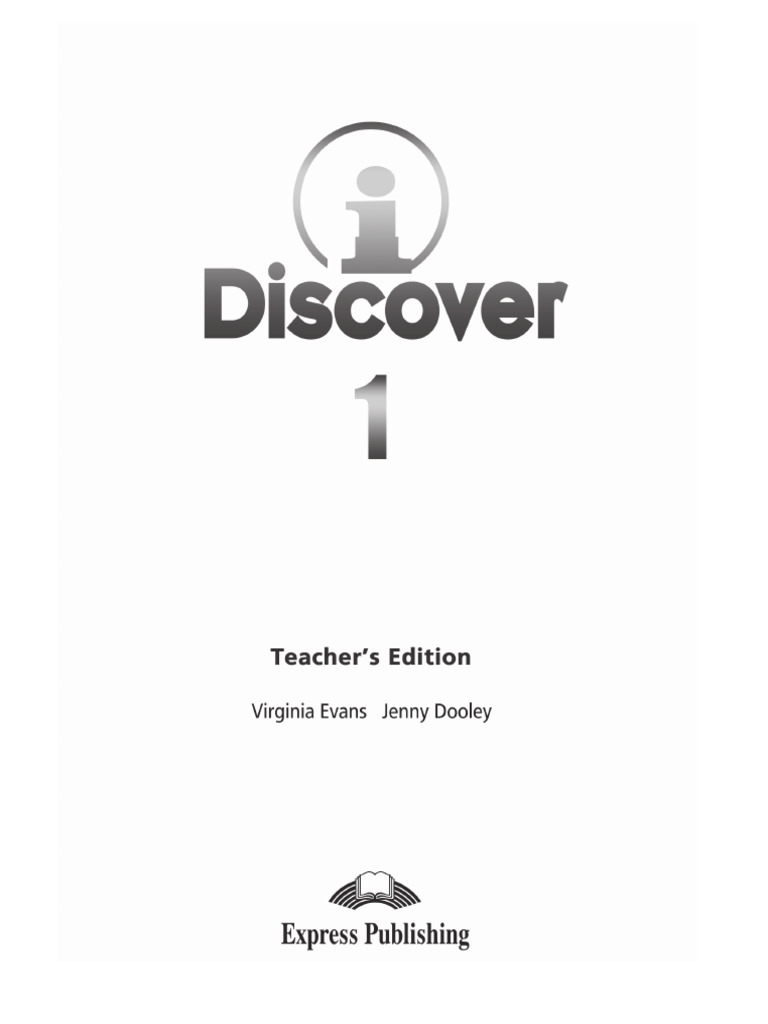 i-Discover 1 Teacher's Guide Overview | PDF | Vocabulary | Multilingualism