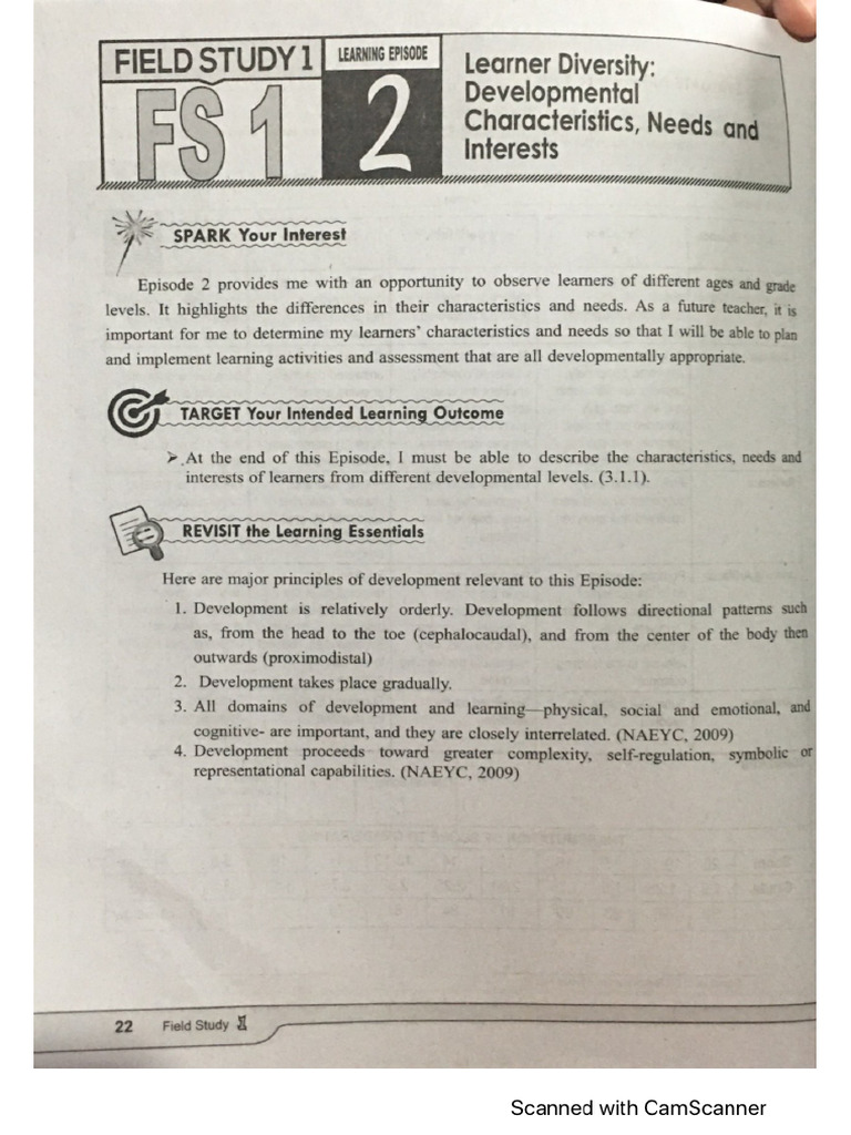 Field Study Episode 2 Pg. 22 29 | PDF