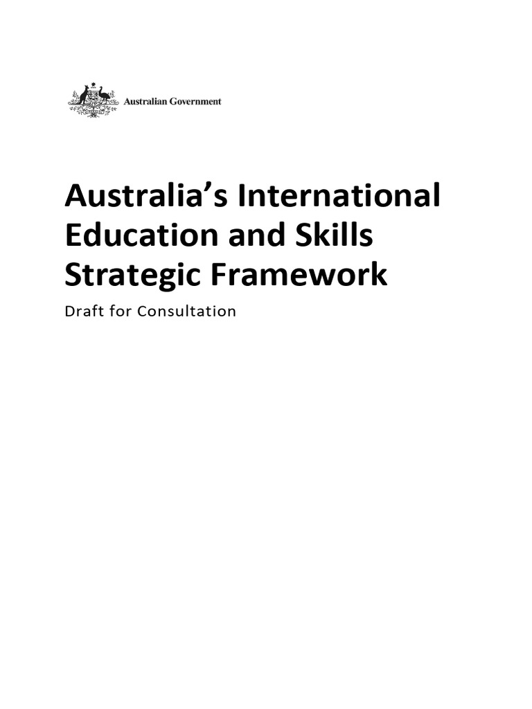 Strategic Framework - DRAFT For Consultation | PDF | Sustainability ...