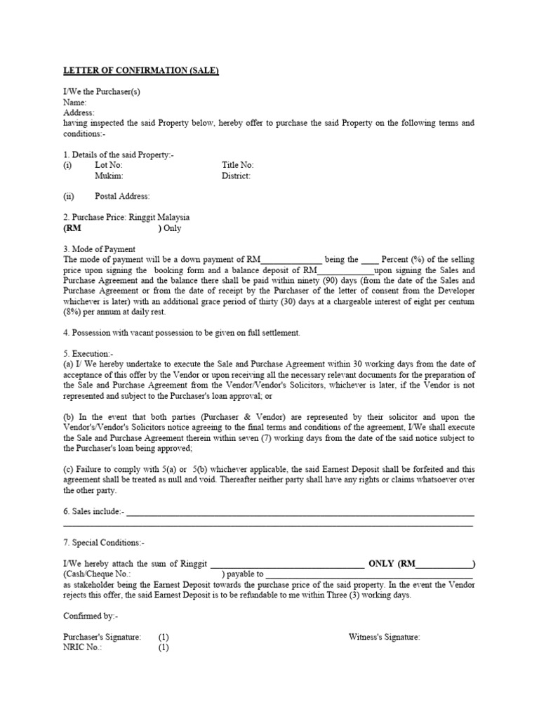Sample Booking Form | Download Free PDF | Business | Private Law