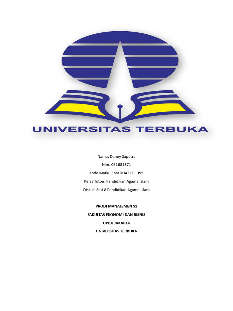 Diskusi Sesi 8 PAI | PDF