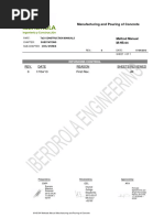 Concrete Pour Card Template | PDF