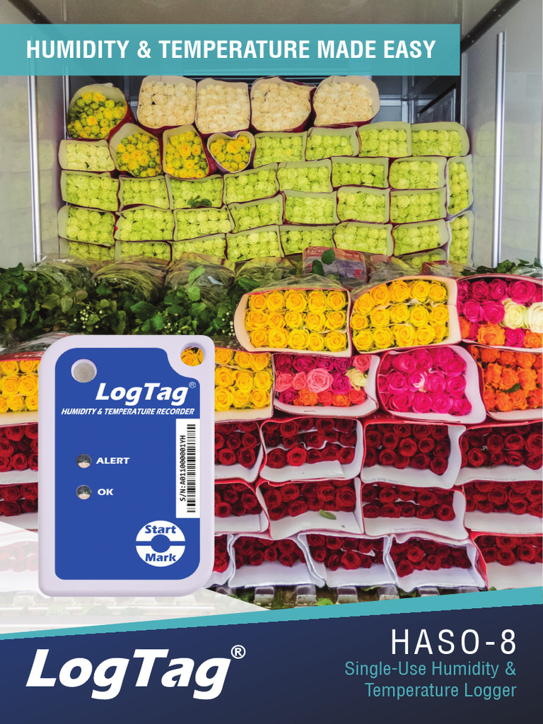 LogTag HASO-8 Brochure | PDF | Humidity | Sensor