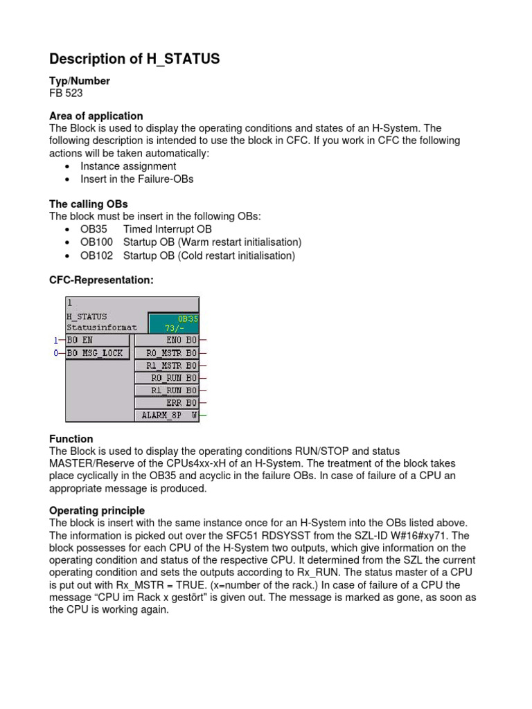 Description H Status e | PDF | Parameter (Computer Programming) | Pointer (Computer Programming)
