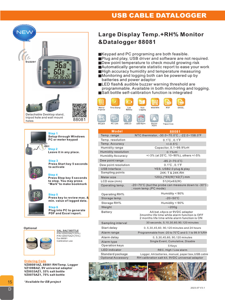Specification | PDF | Usb | Personal Computers
