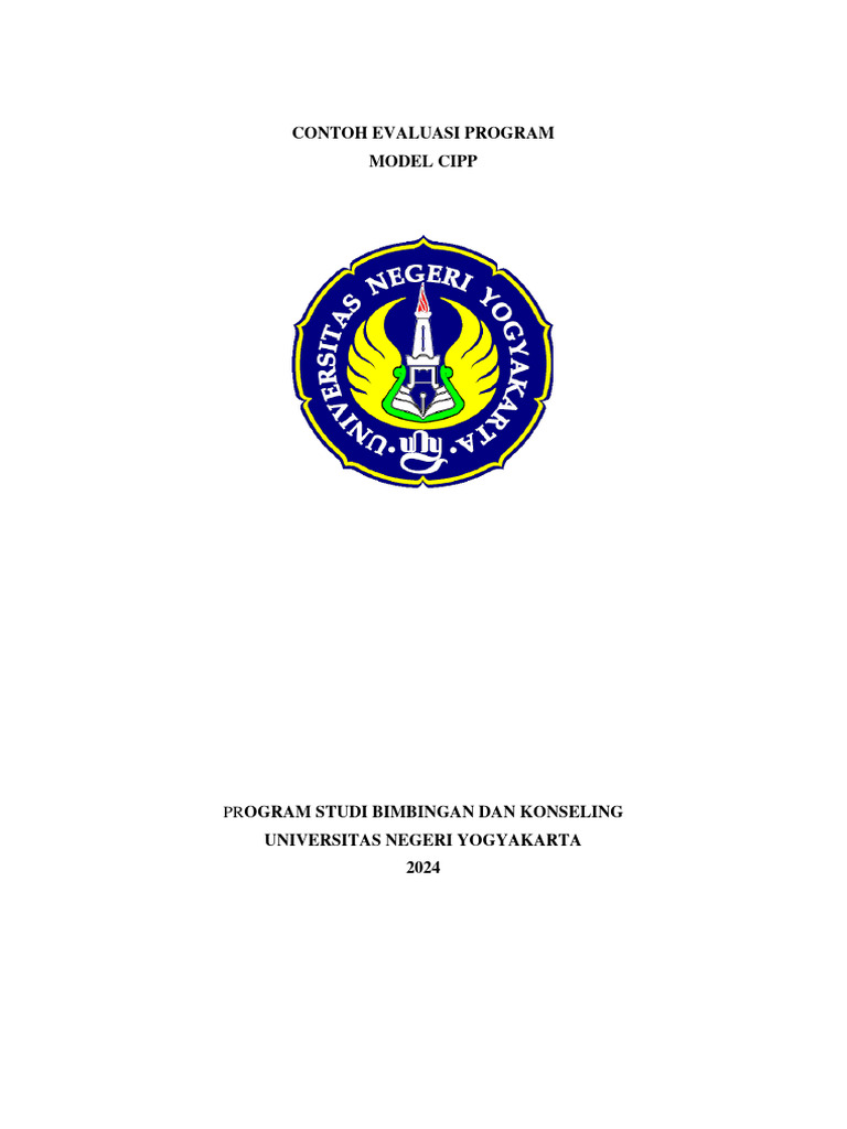 Contoh Evaluasi Prog BK Model Cipp | PDF
