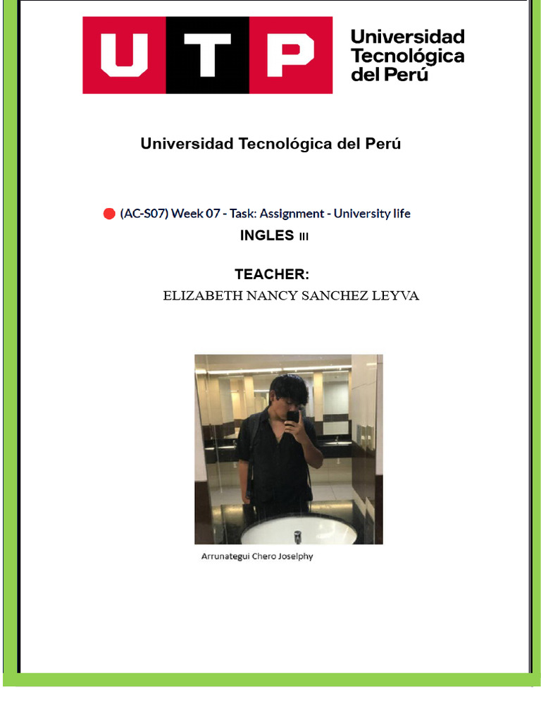 Acs07 Week 07 Task Assignment University Life Pdf 