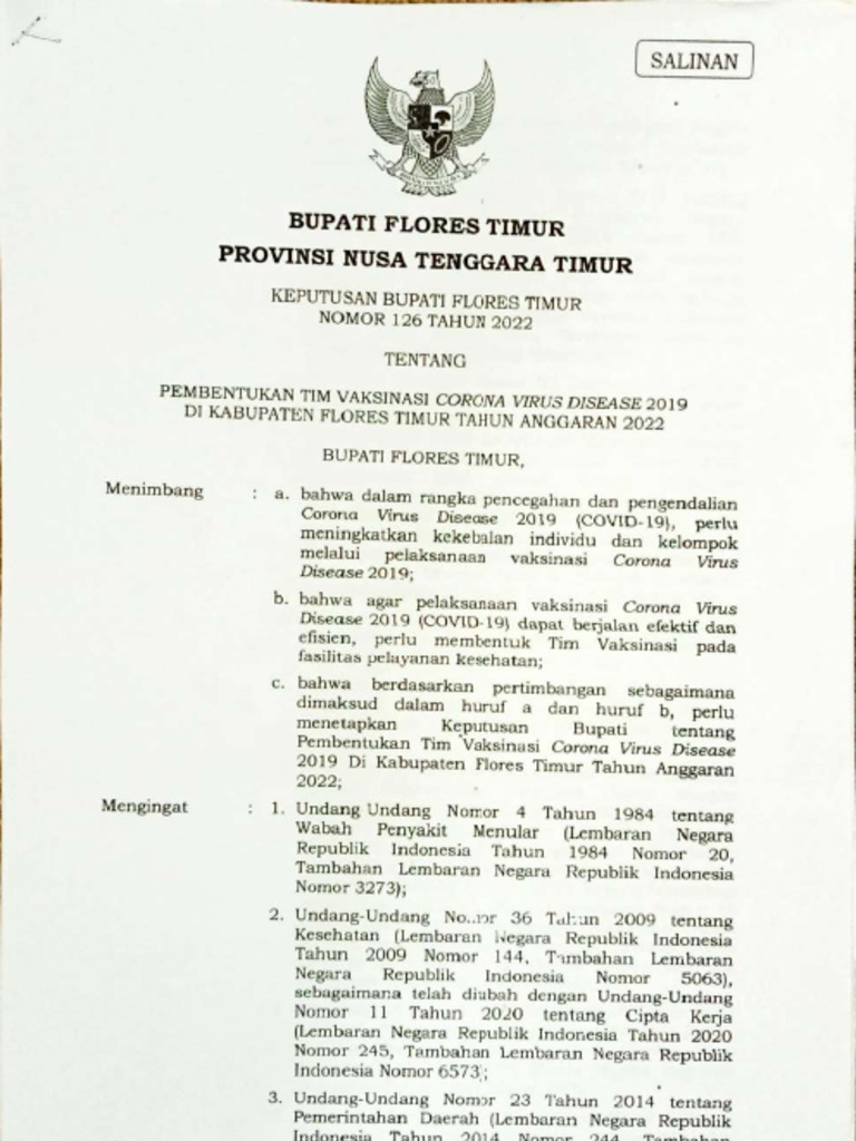 Sk Vaksinator 2022 | PDF