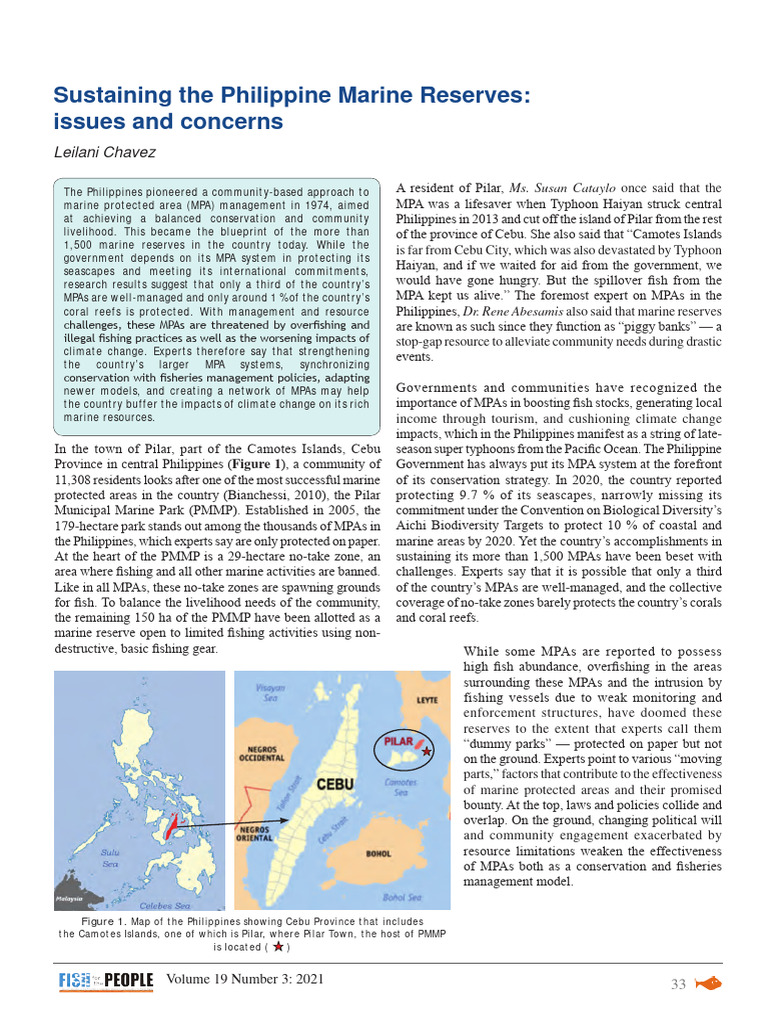 Philippine Marine Reserves | PDF | Coral Reef | Hydrography