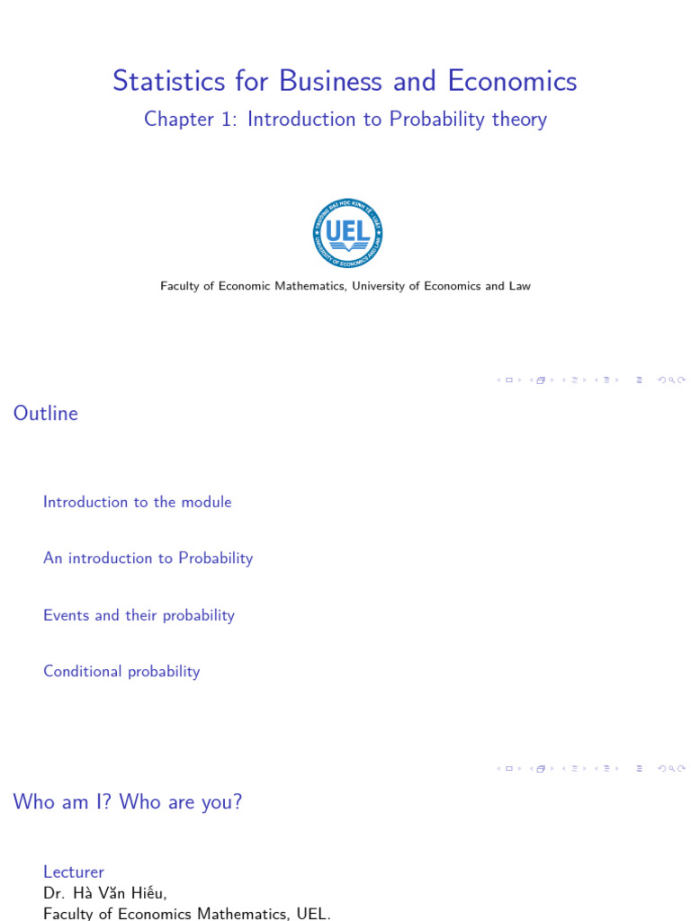 SLIDES_Probability-part1 | PDF | Probability Distribution | Probability Density Function