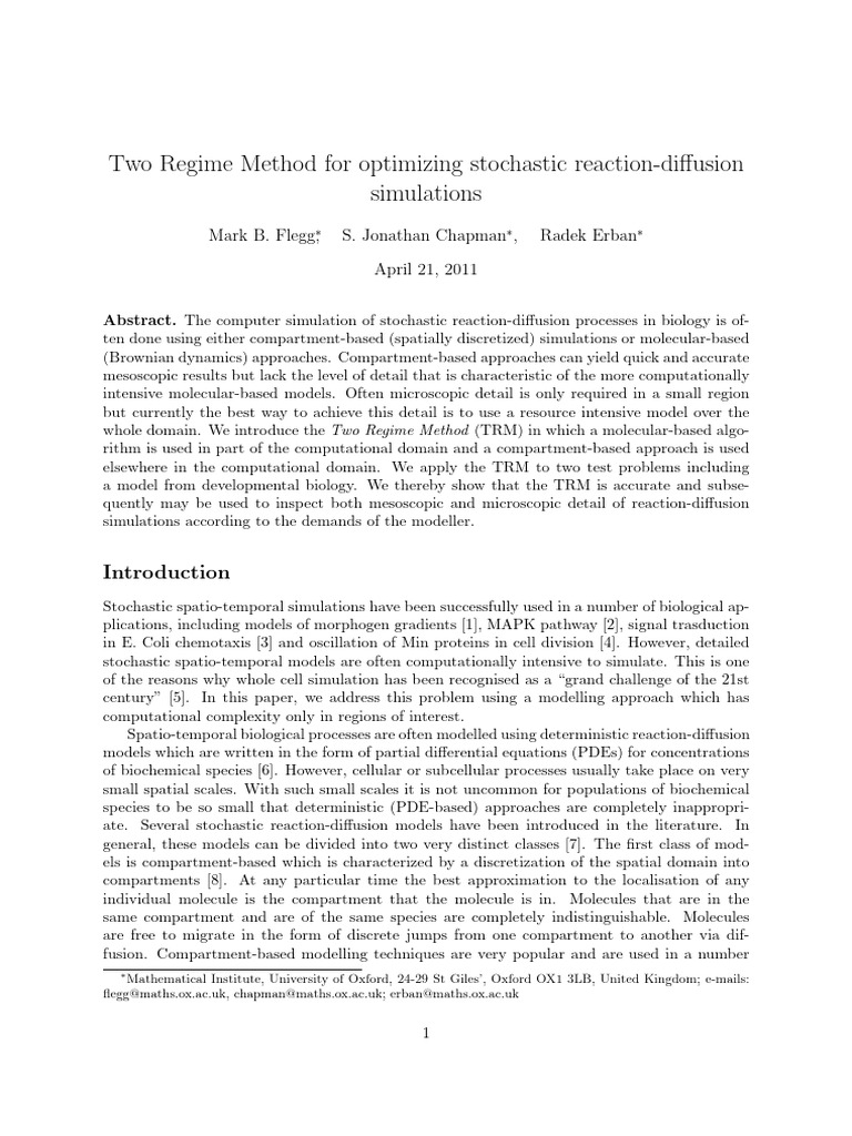 Interface | PDF | Brownian Motion | Diffusion