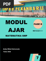 Modul Ajar Persamaan Linear Satu Variabel | PDF