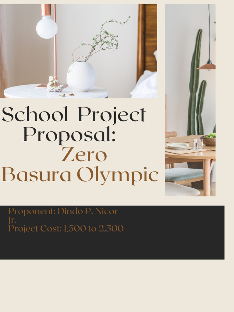 Ivory & Black Minimalist Architecture Project Proposal | PDF