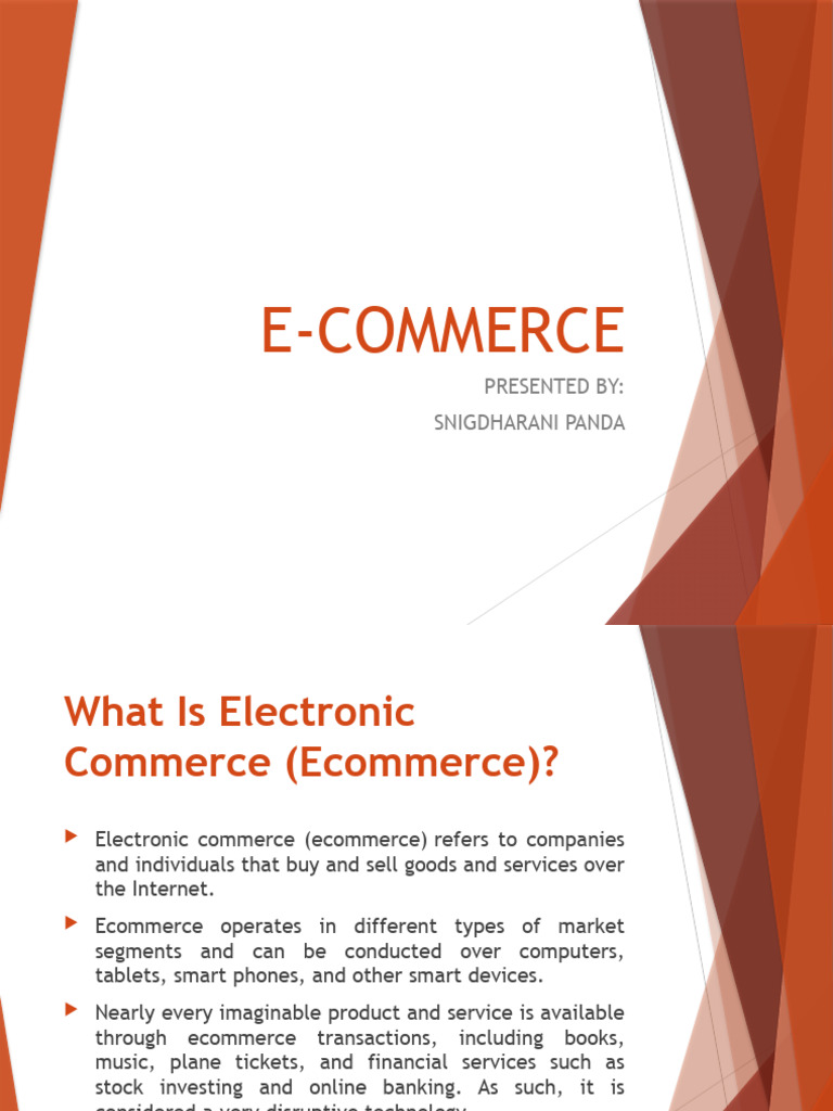 E Commerce | Download Free PDF | E Commerce | Electronic Business