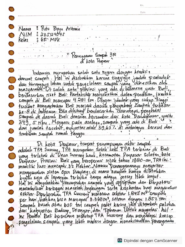 Tugas3 - 15 - Putu Bayu Aritama - 2115124075 | PDF