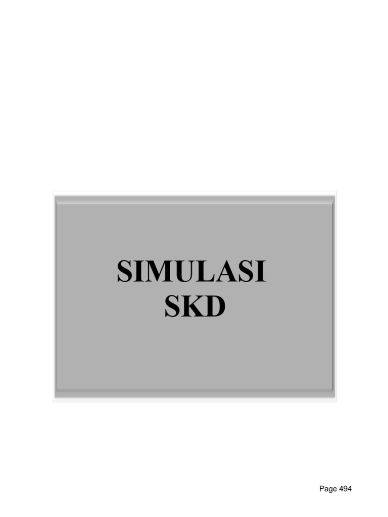 Modul Simulasi SKD Kedinasan 2023 | PDF