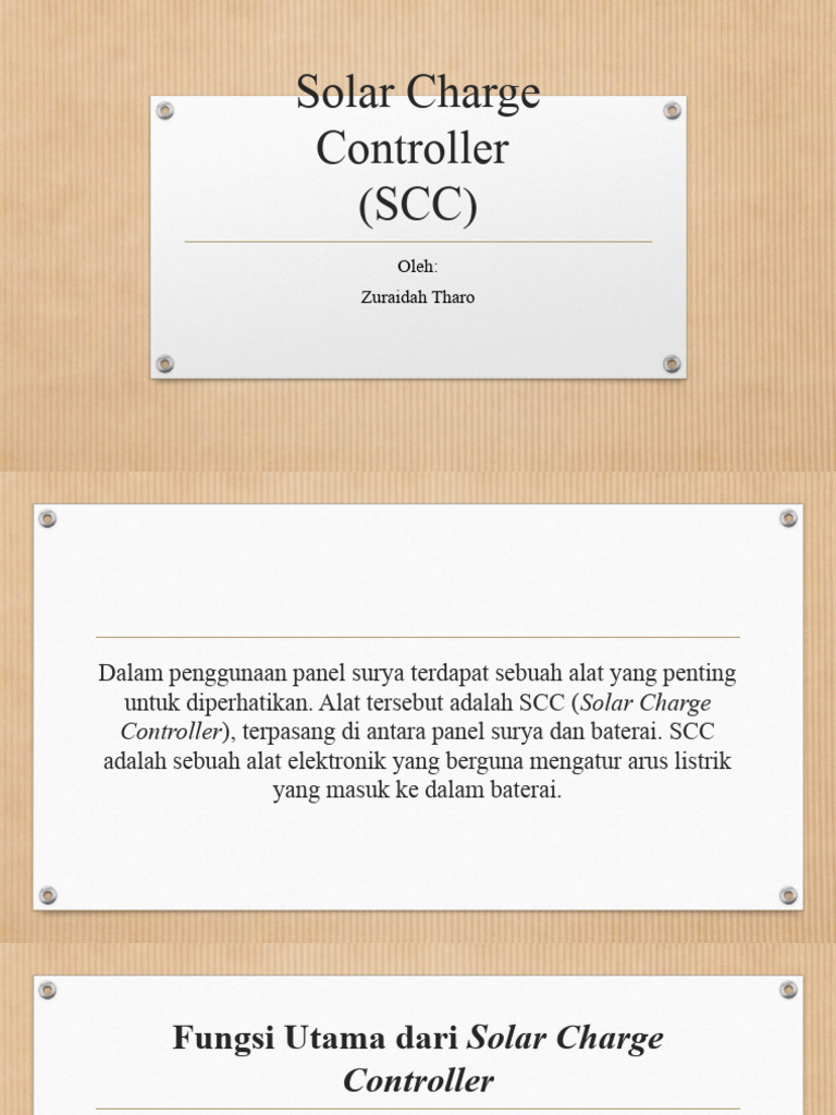 Fungsi dan Jenis Solar Charge Controller | PDF | Sains & Matematika ...