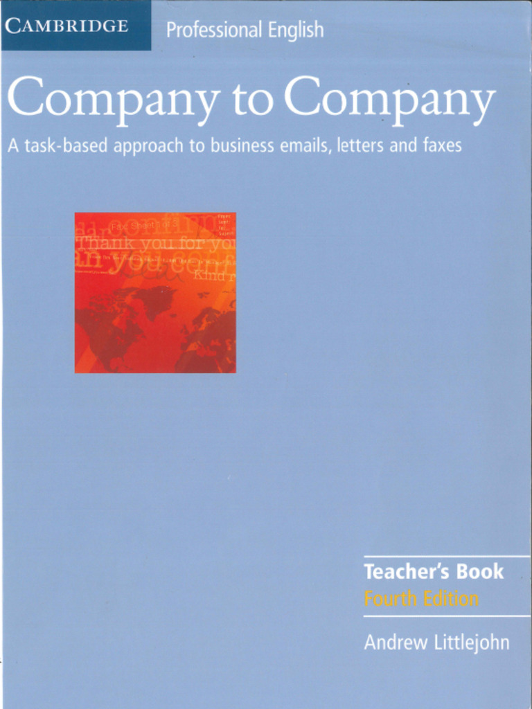 Company To Company 4th Ed Teacher Book | PDF