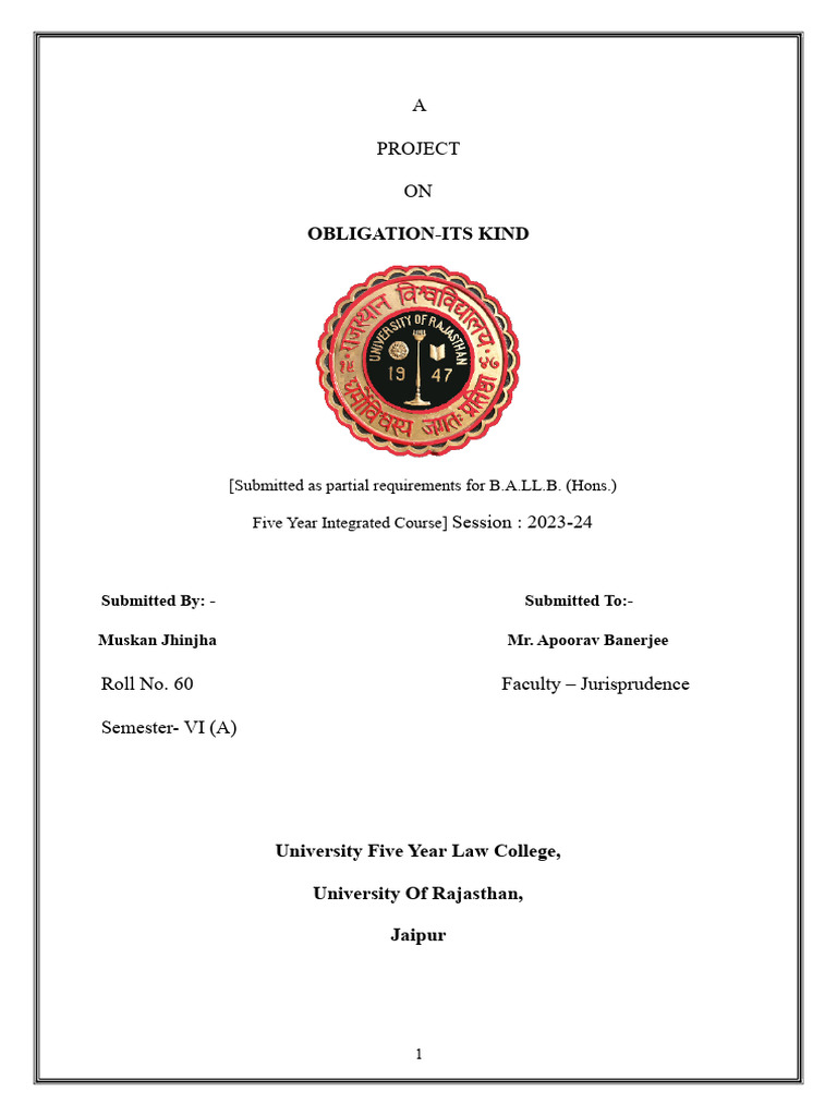 Juris 2023 | PDF | Tort | Law Of Obligations