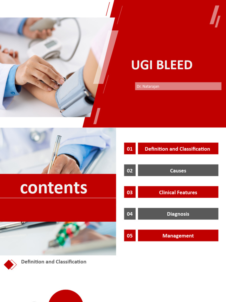 UGI BLEED-Office | Download Free PDF | Clinical Medicine | Medical Specialties