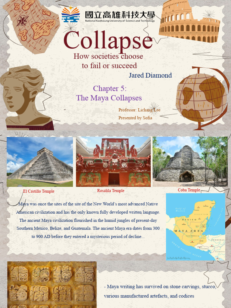 Beige and Grey Vintage Illustrative Archeology History Report Project ...