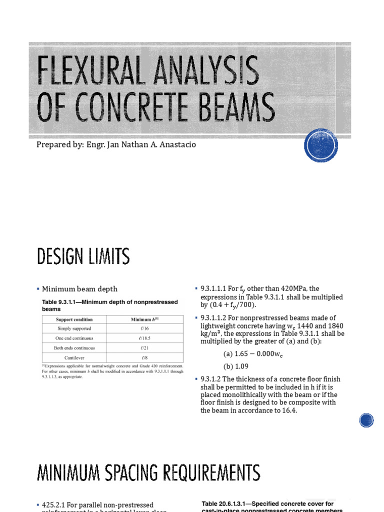 CE135 - 2. Flexural Analysis of Concrete Beams | Download Free PDF | Beam (Structure) | Stress ...