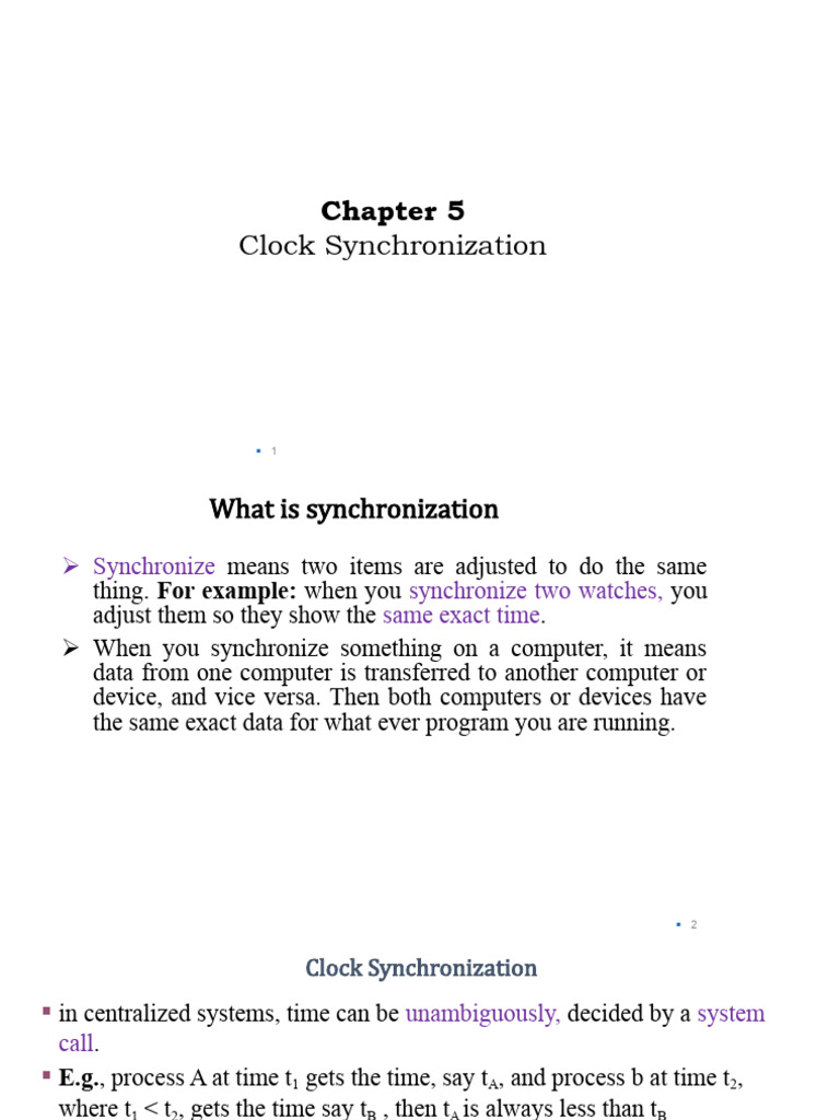 Chapter 5-Synchronization | PDF | Computer Engineering | Computing