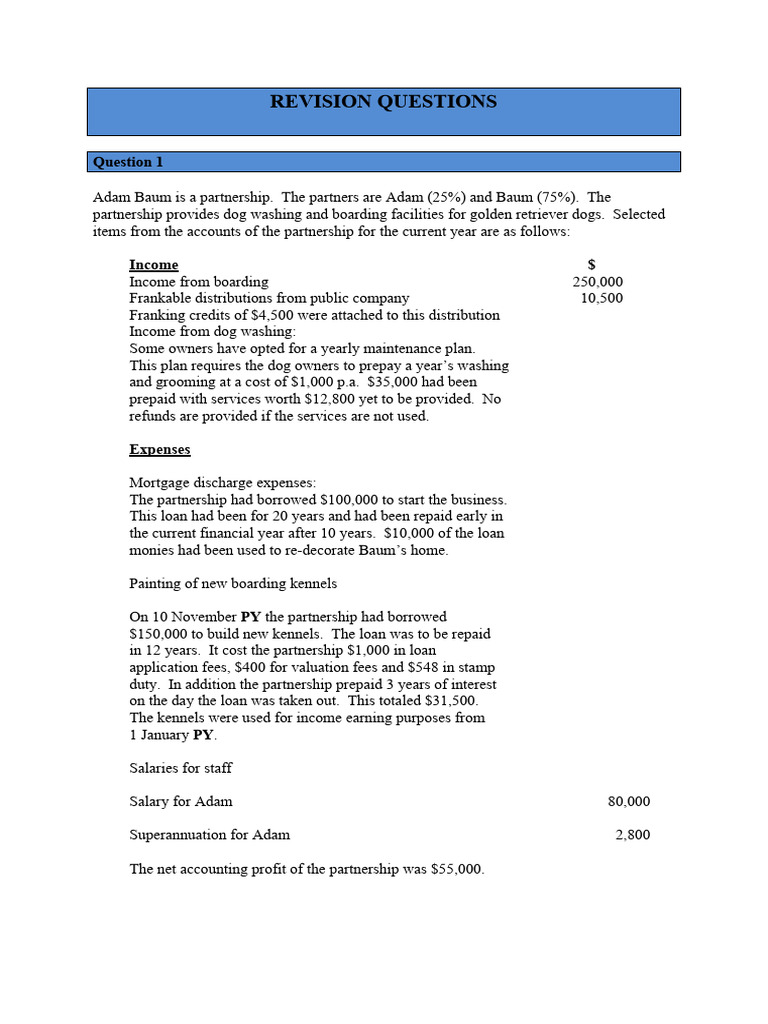 Sample Paper 3 | PDF | Dividend | Expense