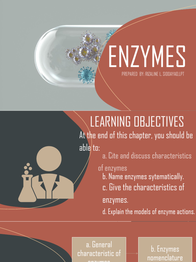 Enzymes | PDF | Enzyme | Cofactor (Biochemistry)